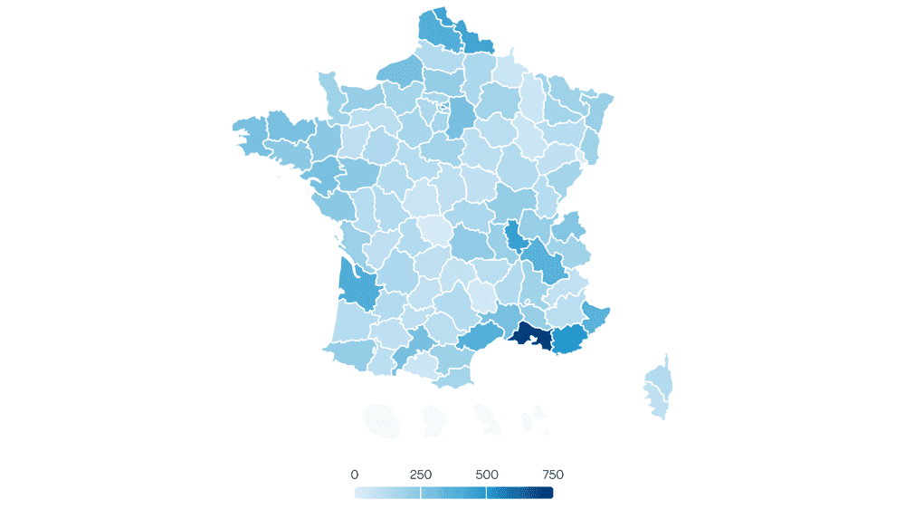 Évolution des accidents de la route en France depuis 1970
