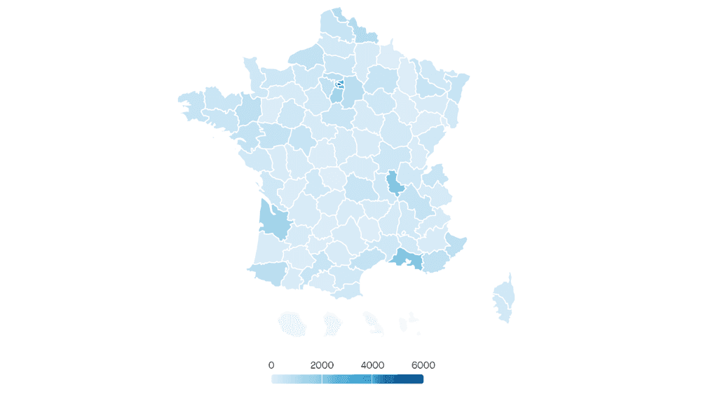 Évolution des accidents de la route en France depuis 1970